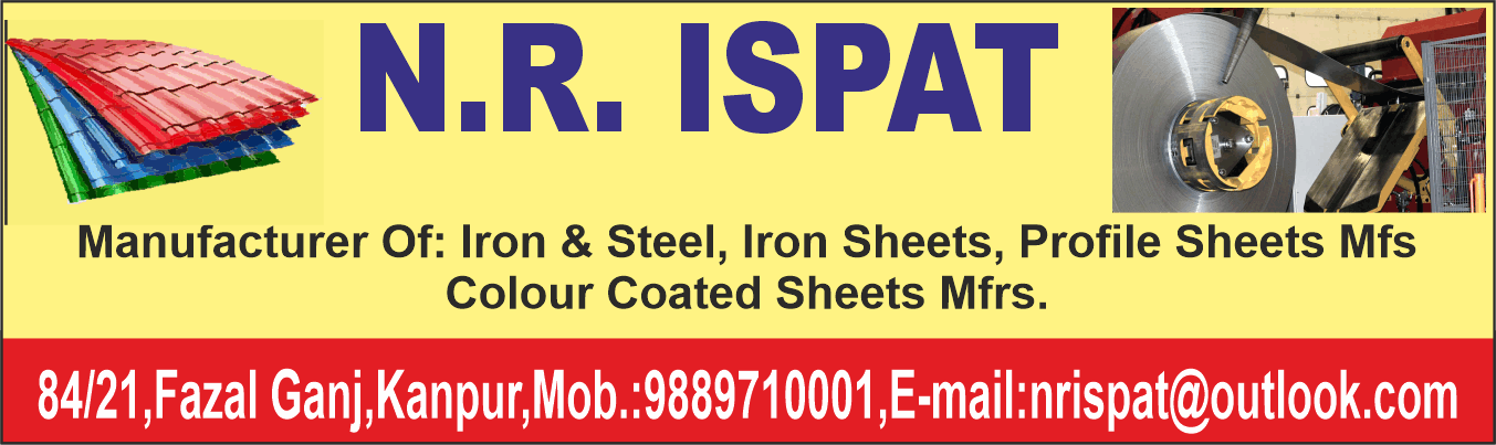 N.R. Ispat Kanpur Deals in Metal Alloys And Minerals Iron and Steel ...
